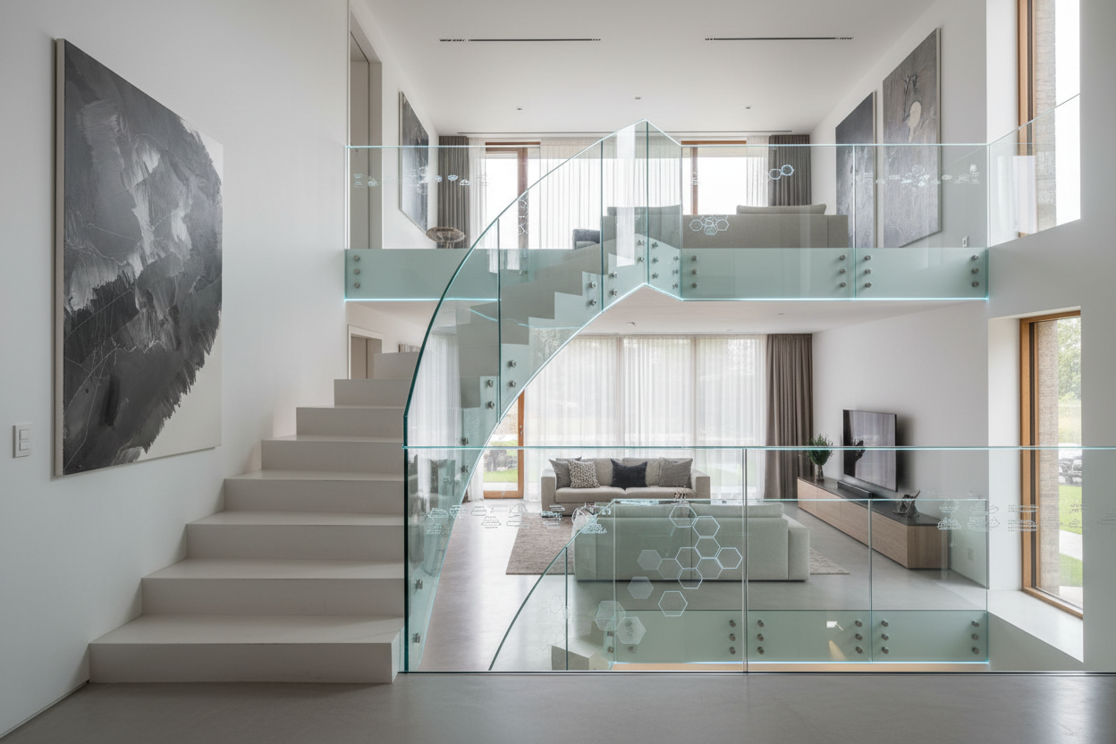 Smart Glass Railings: The Future of Designing Your Home Interactively ...