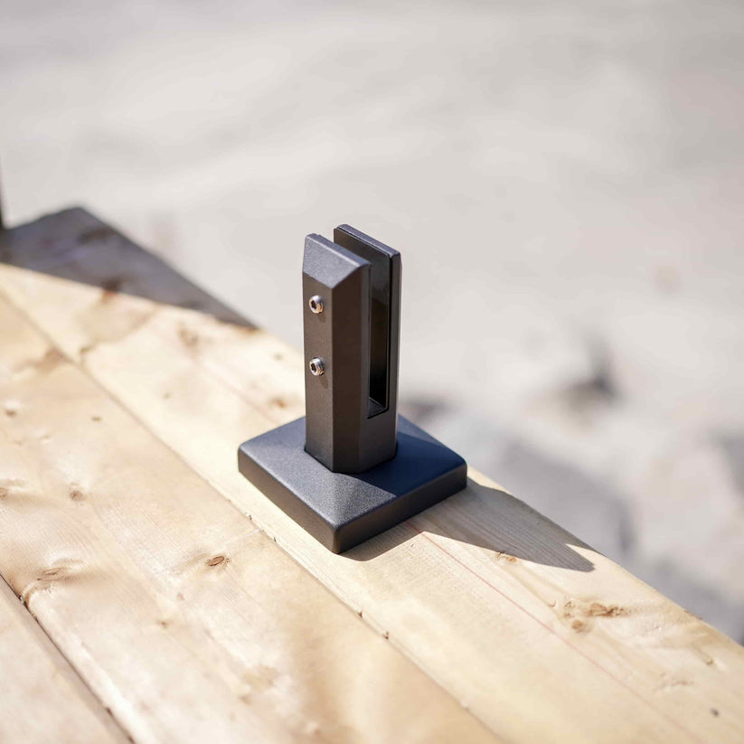 6" Engineered Spigot for Frameless Glass Railing – The Glass Railing Store