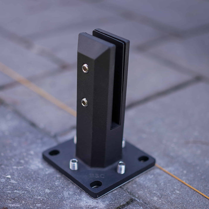 6" Engineered Spigot for Frameless Glass Railing – The Glass Railing Store